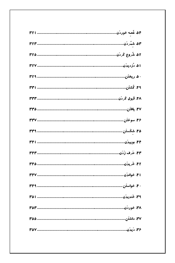 200 Absolutely Essential Persian Verbs