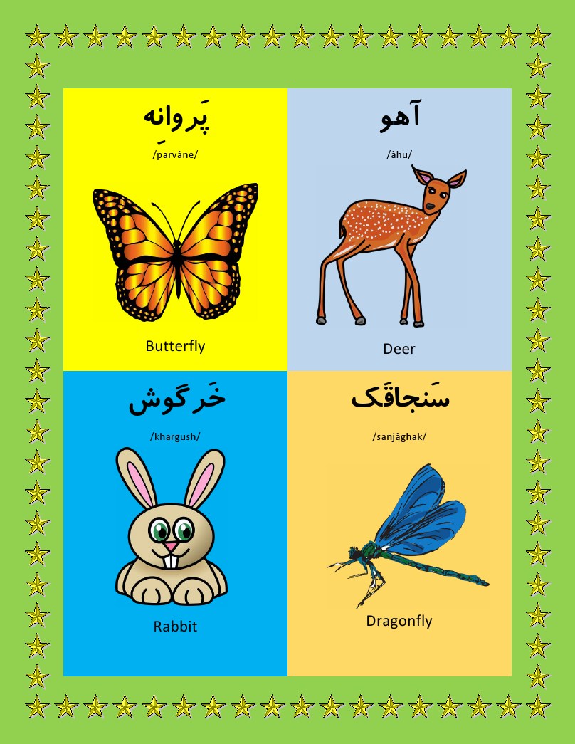 Let's Learn Farsi: Animals and Insects
