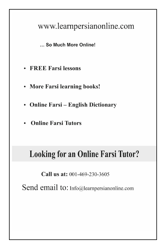 Essential Idioms in Farsi: For Advanced Farsi Learners