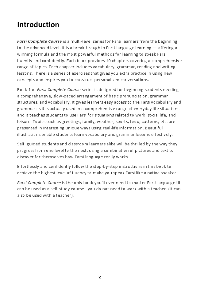 Farsi Complete Course: A Step-by-Step Guide and a New Easy-to-Learn ...