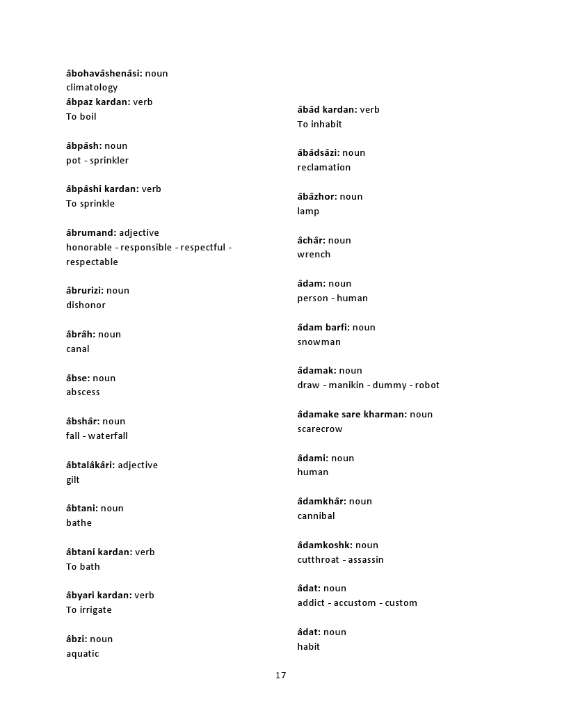 Transliterated Dictionary of the Farsi Language: The Most Trusted Farsi ...